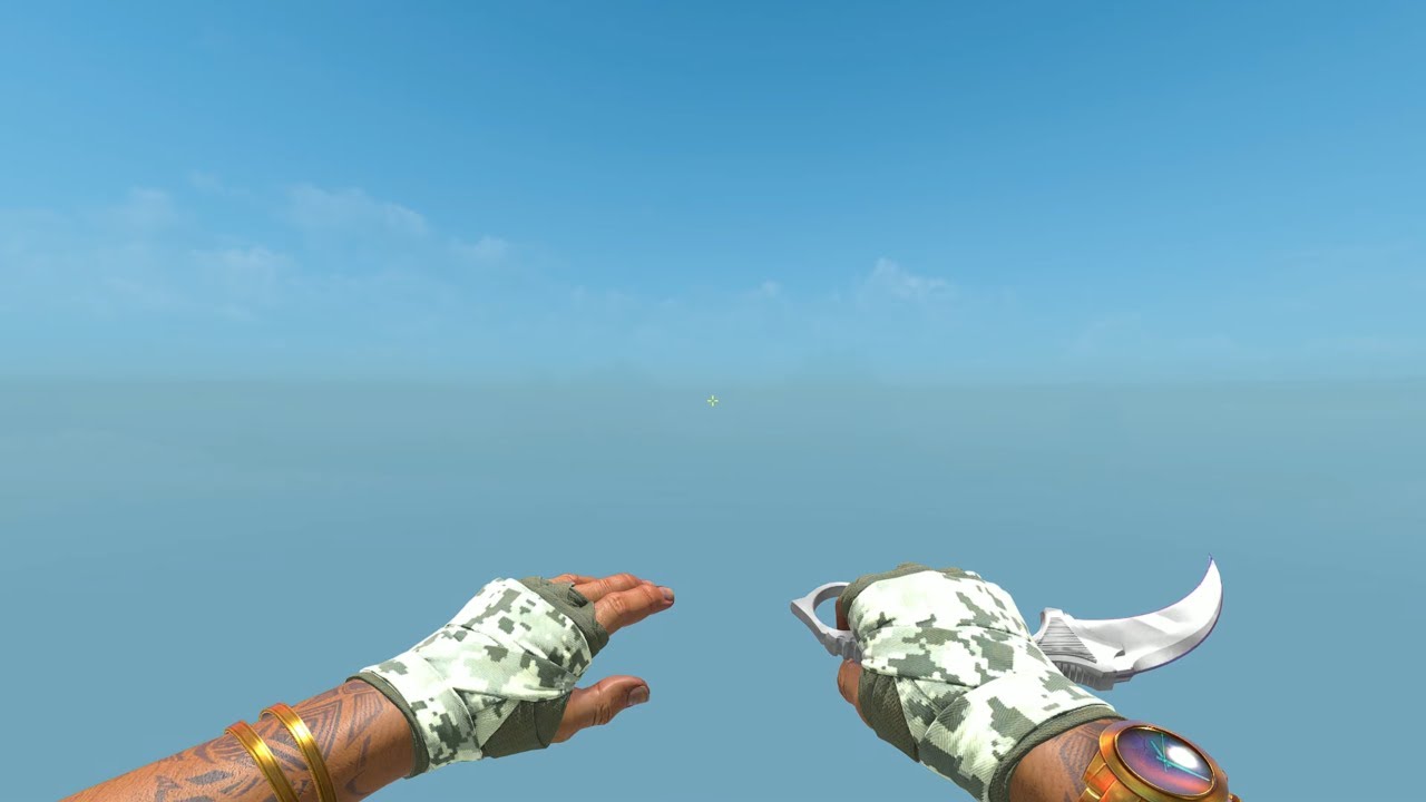 Hand Wraps Spruce DDPAT | CS2 Skin Showcase #412 - YouTube