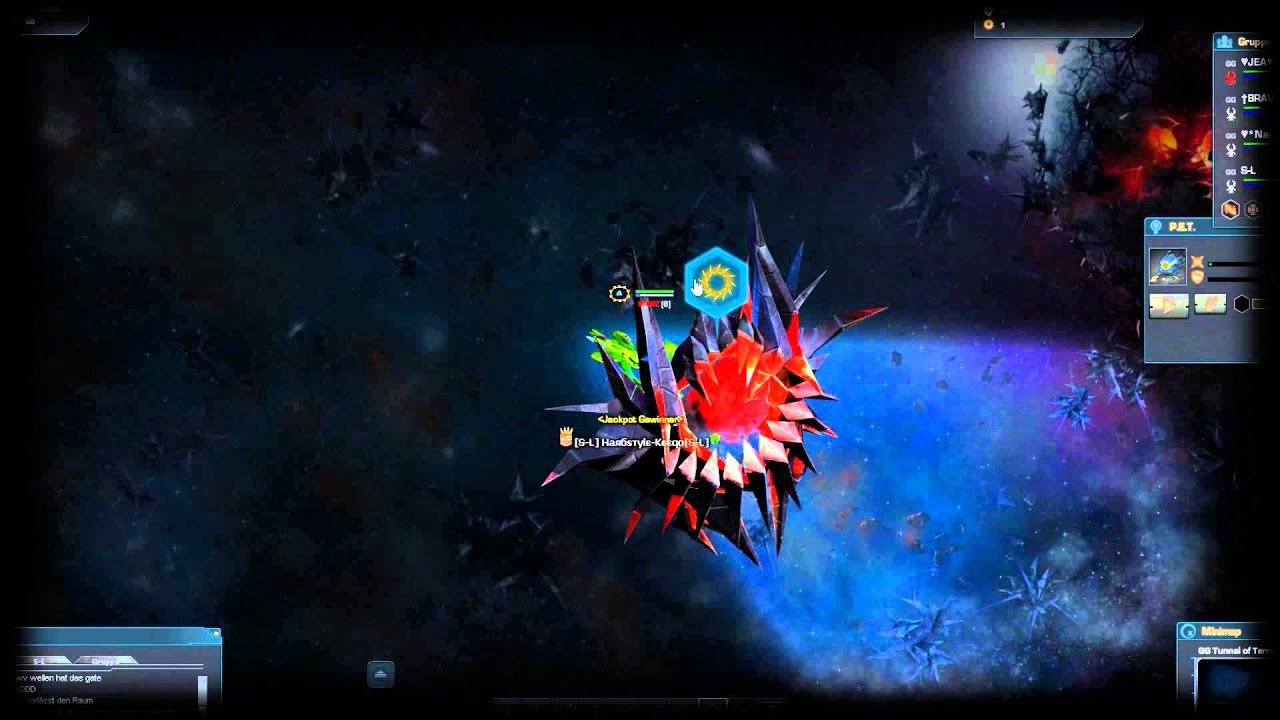 Darkorbit - Tunnel of Terror [Full Gate - 4x Speed] - YouTube