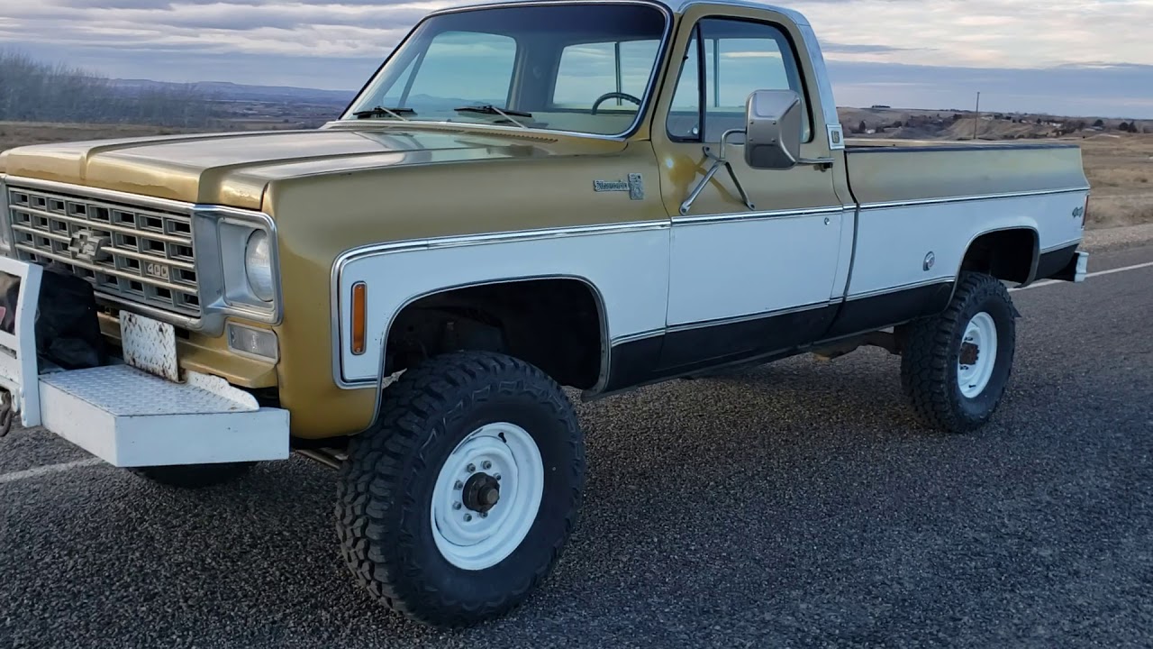 1976 Chevrolet K20 4x4 - YouTube