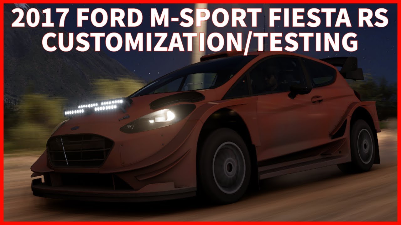 [Forza Horizon 5] 2017 FORD M-SPORT FIESTA RS Customization/Testing ...