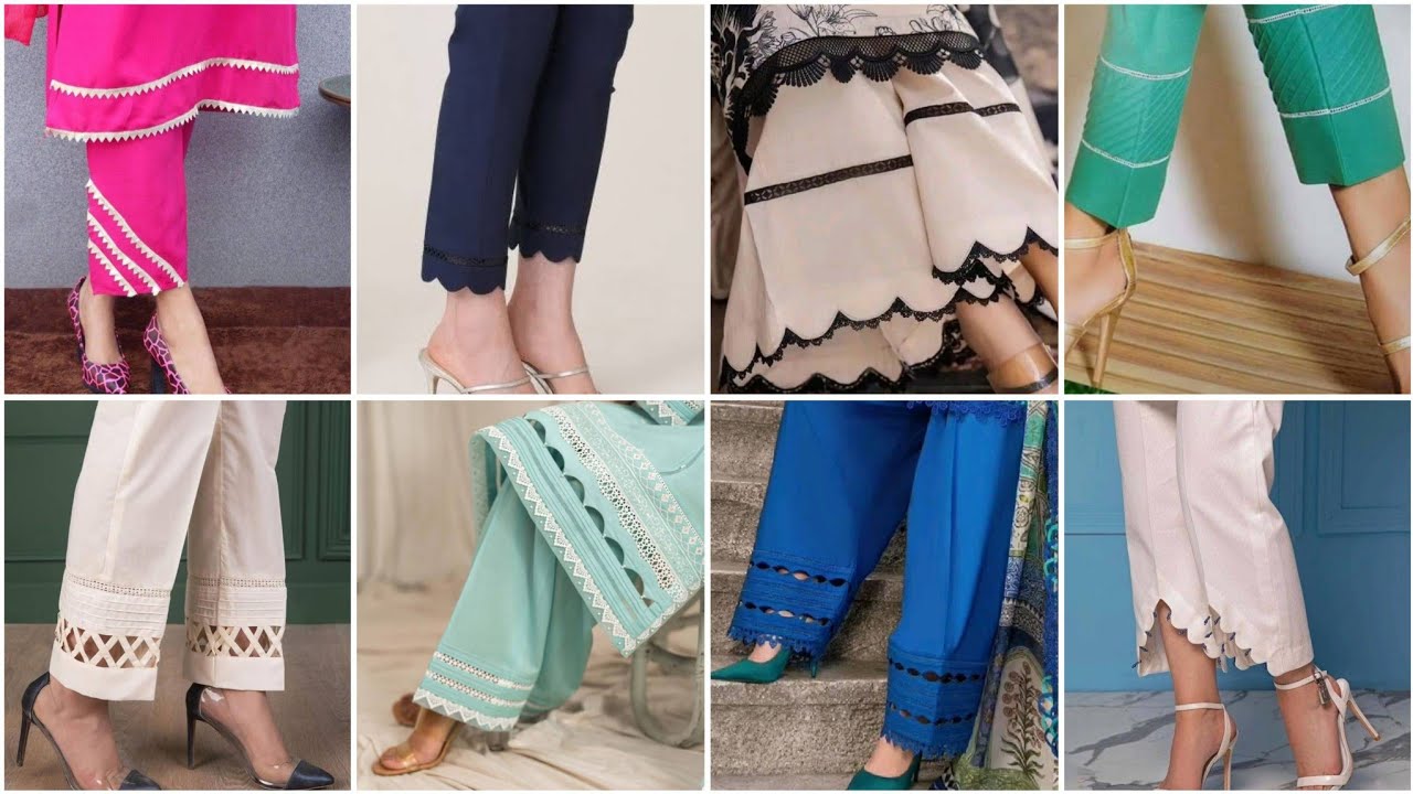 New trousers Capri design 2025/Shalwar Design/Poncha Design/salwar ...