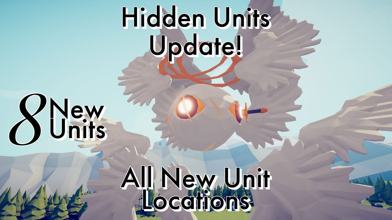 *Modded* Hidden Units update 1.10 All new unit locations - YouTube