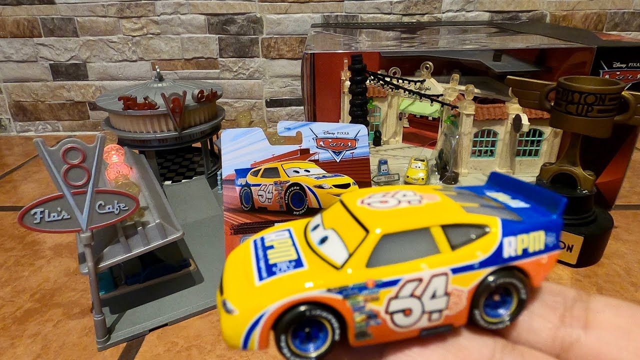 Cars Disney Winford Bradford Rutherford Corredor 64 Team RPM - Copa ...