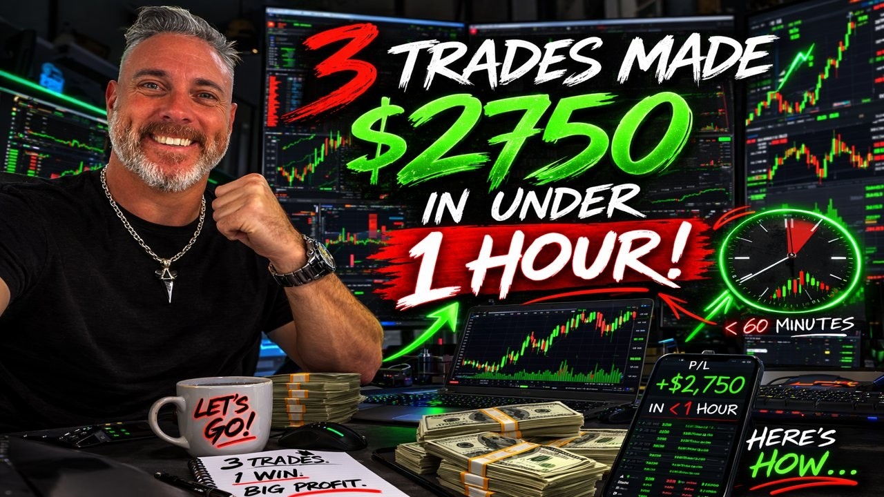How I Made $2,750 in Less Than 60 Minutes (3 Simple Trades) - YouTube