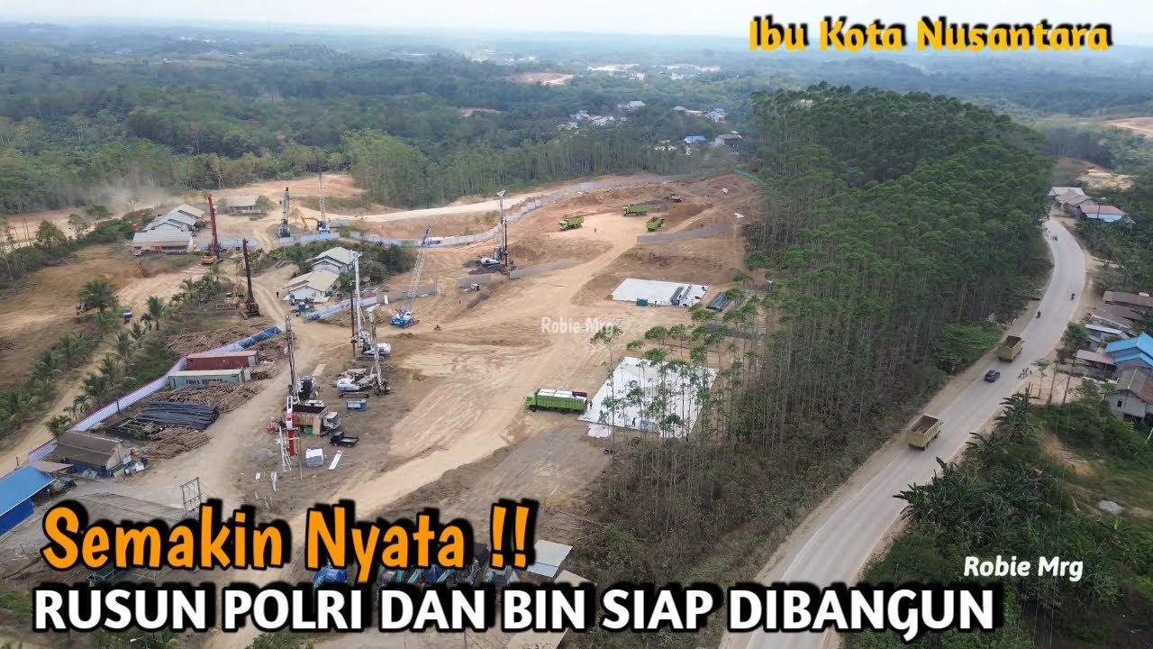IKN Terkini ‼️ RUSUN POLRI Dan BIN - YouTube