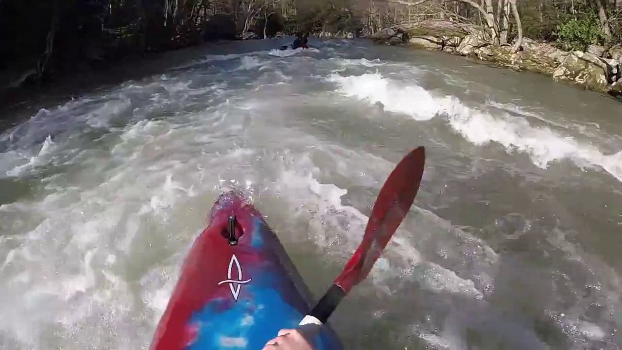 Kayaking Teter Creek in a Dagger RPM - YouTube