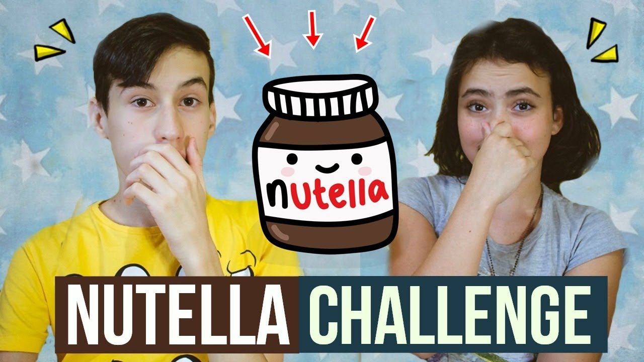 NUTELLA CHALLENGE - YouTube