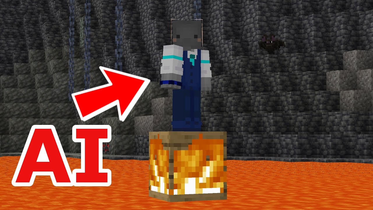 Adventuring with my Dumb AI Companion in Minecraft - YouTube