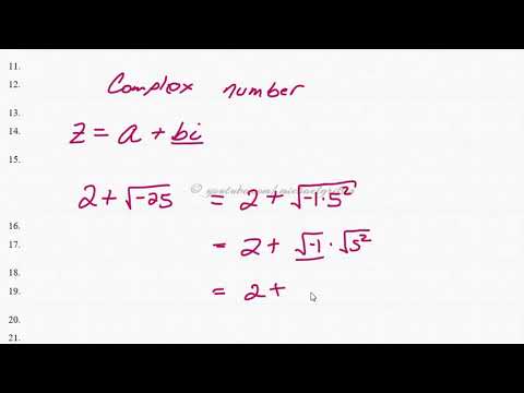 College Algebra Complex Numbers - YouTube