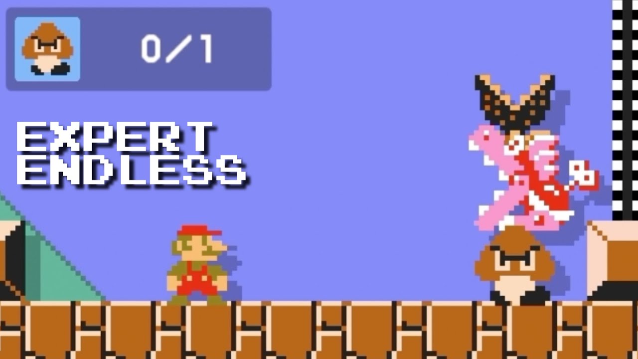 Expert Endless: Well-Defended Goomba (Mario Maker 2) - YouTube