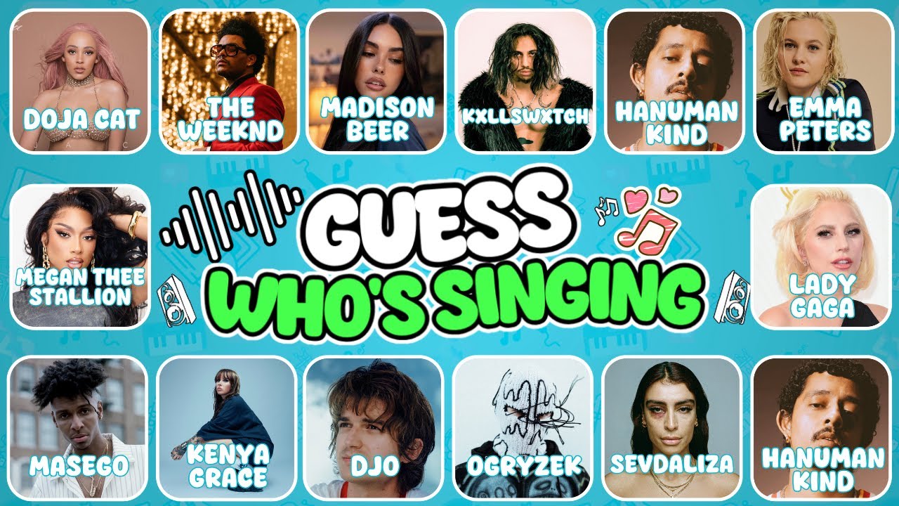 Guess Who's Singing 🎤🎵 | MOST VIRAL REEL SONGS (2025) | Doja Cat, THE ...