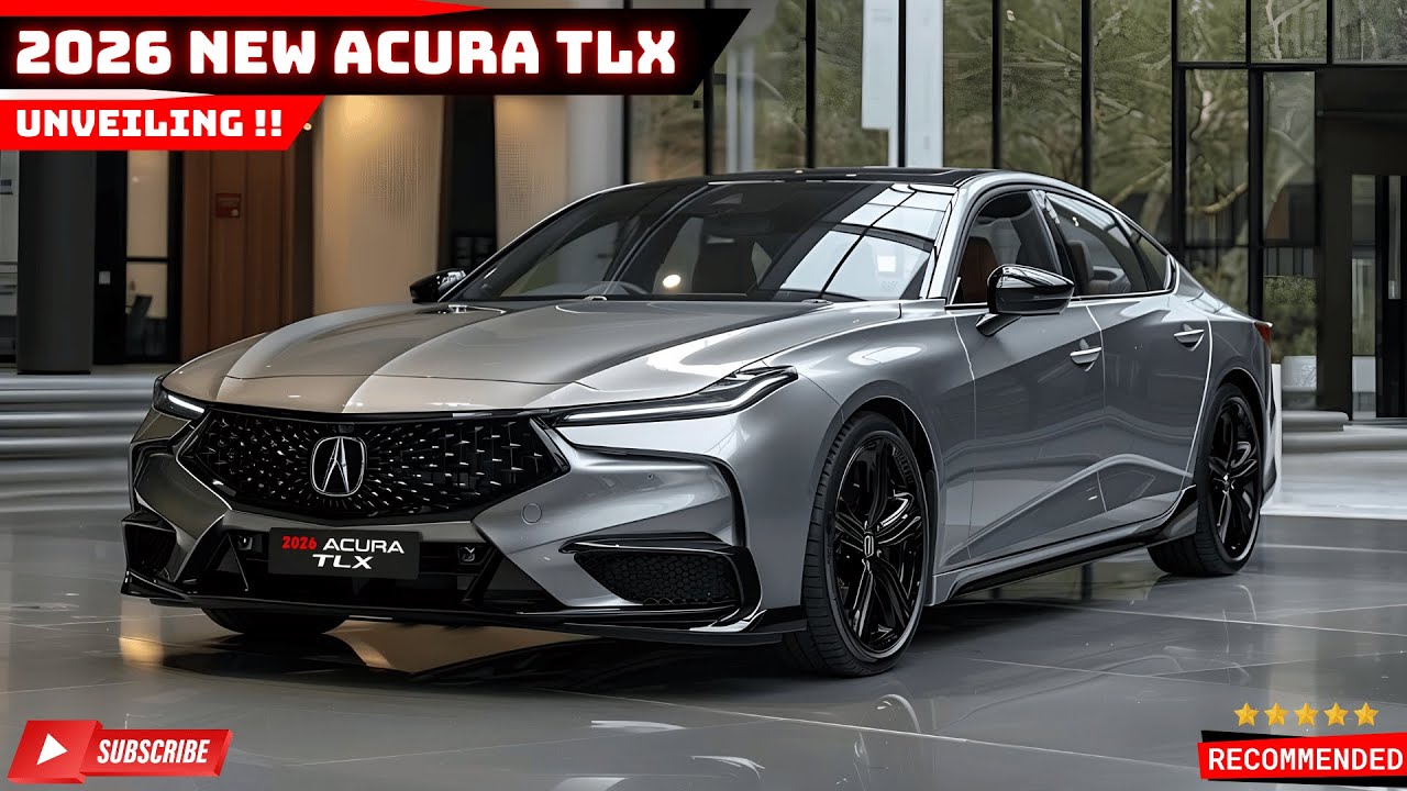 New 2026 Acura TLX: Unveiling the Future of Precision Crafted Performance - A Full Review. - YouTube