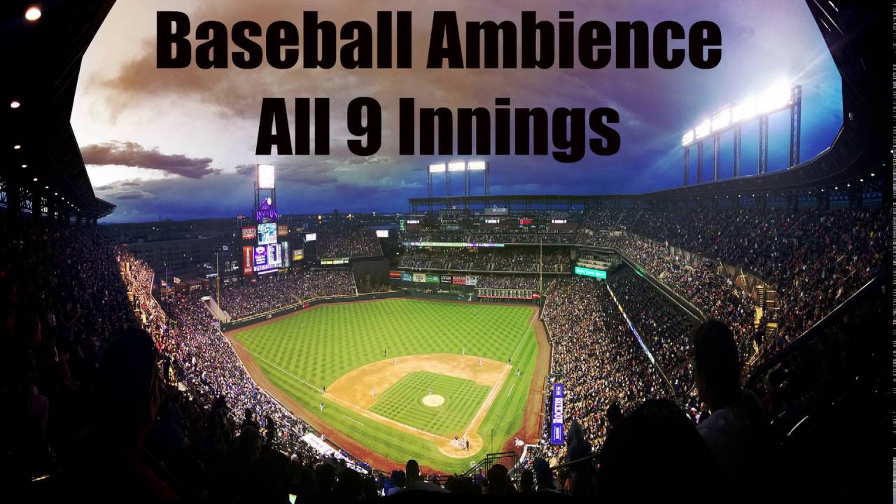 Baseball Ambience - All 9 Innings - YouTube