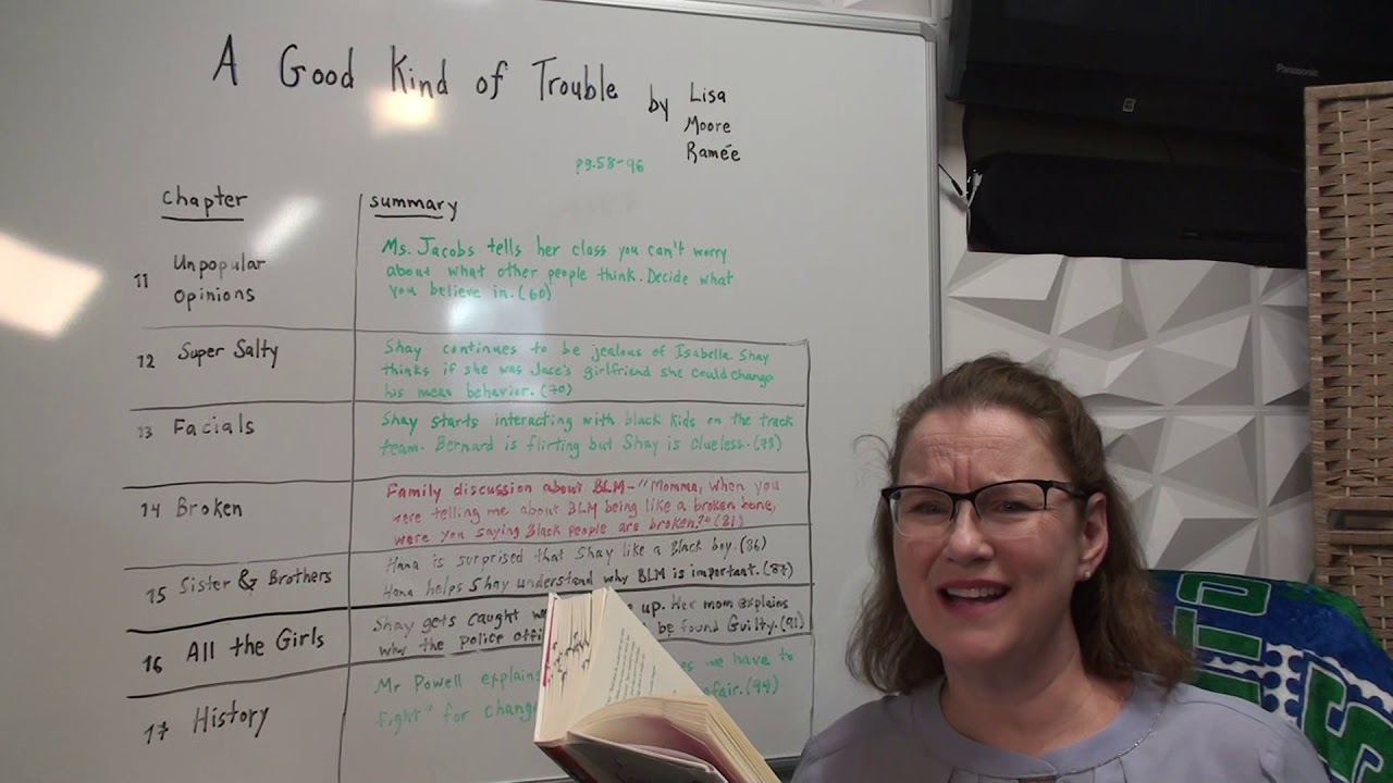 A Good Kind of Trouble: Chapters 11-17 pages 58-96 - YouTube