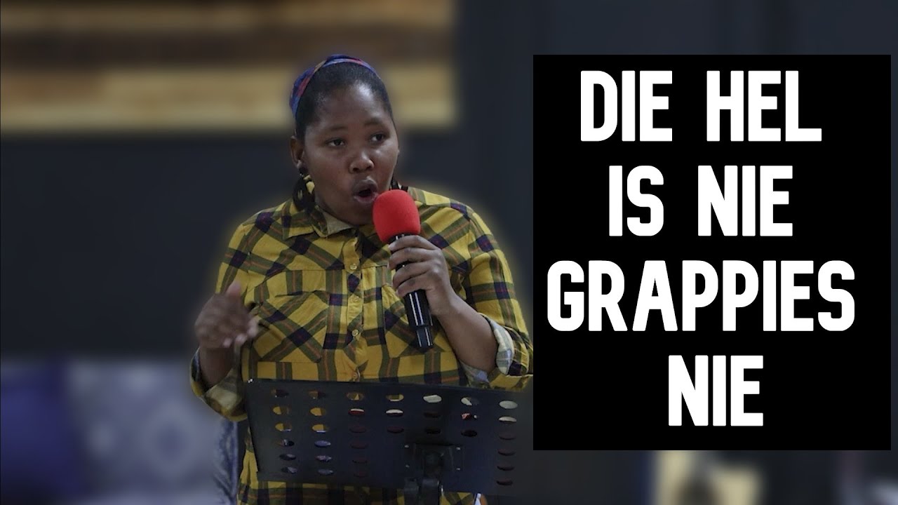Die hel is nie grappies nie | Amogelang Thekiso - YouTube