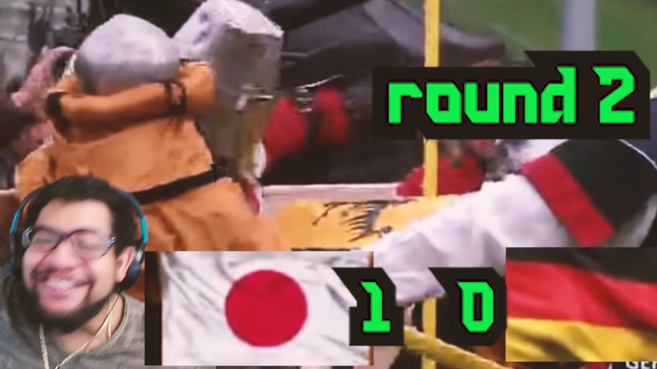 REAL MEDIEVAL KNIGHT FIGHT! Japan Vs Germany - YouTube