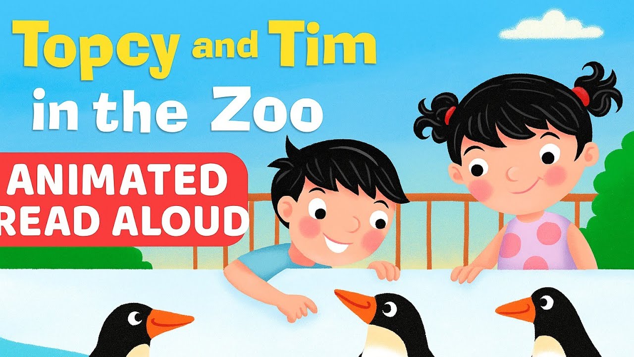 📚 Topsy and Tim in the Zoo | Animated Read Aloud Story for Kids 🐒 - YouTube