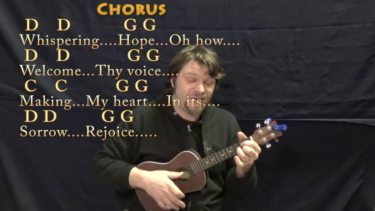 Whispering Hope (Hymn) Ukulele Cover Lesson in G with Chords/Lyrics ...