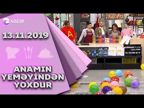Anamin yemeyinden yoxdur - Gülçöhrə, Cahangir, Nəzakət, Günel (Final) 13.11.2019