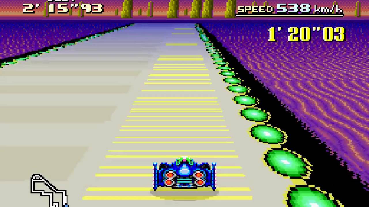 F-Zero SNES Silence 60 FPS - YouTube