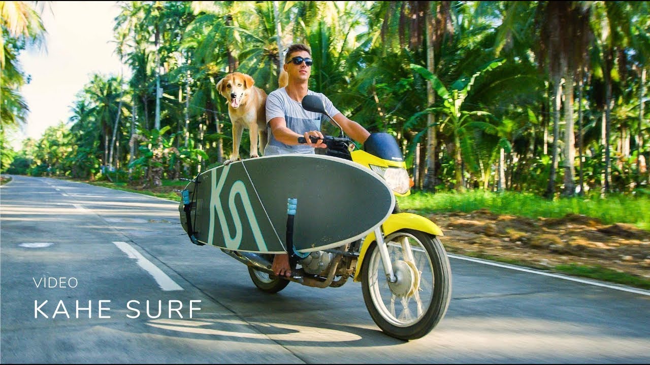KAHE SURF | The intelligent electric surfboard. - YouTube