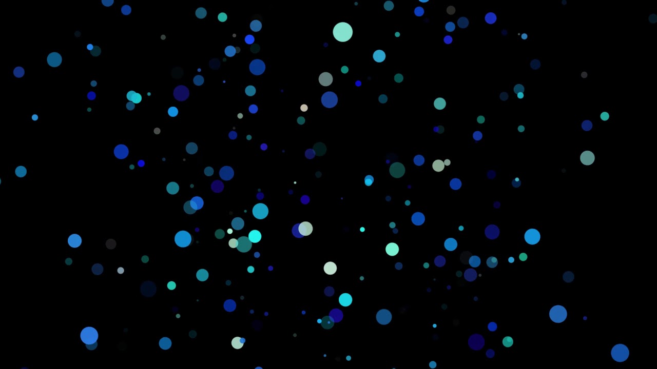 circle particles - YouTube