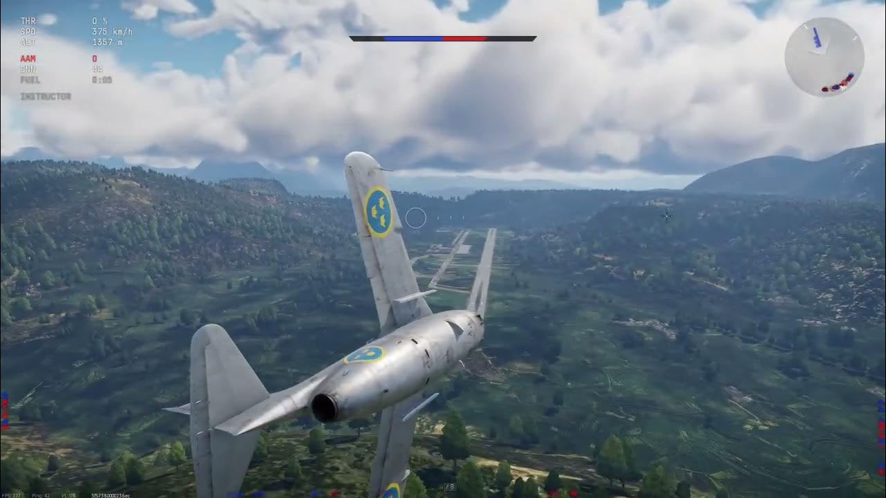 Swedish Terror Of The Skies | SAAB J29 Tunnan | War Thunder - YouTube