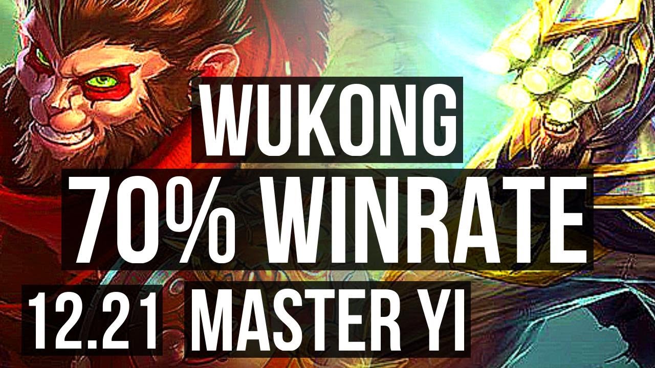 WUKONG vs MASTER YI (JNG) | 70% winrate, Legendary, 16/3/7 | EUW ...