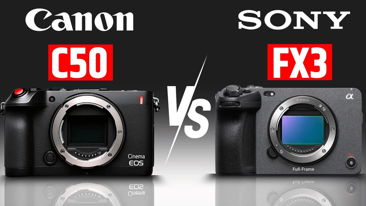 Canon C50 VS Sony FX3 - Final Specs Price & Features - YouTube