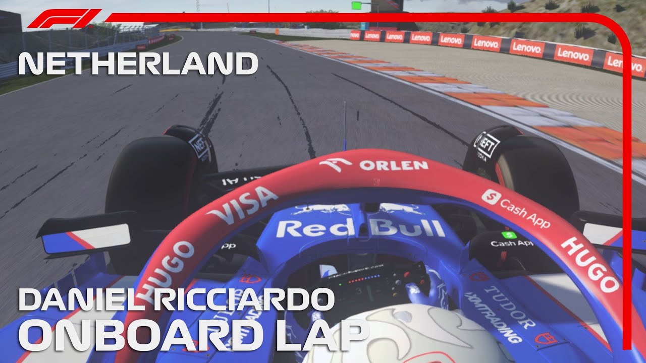 Daniel Ricciardo Onboard Lap Around Zandvoort, Dutch GP 2024 - YouTube