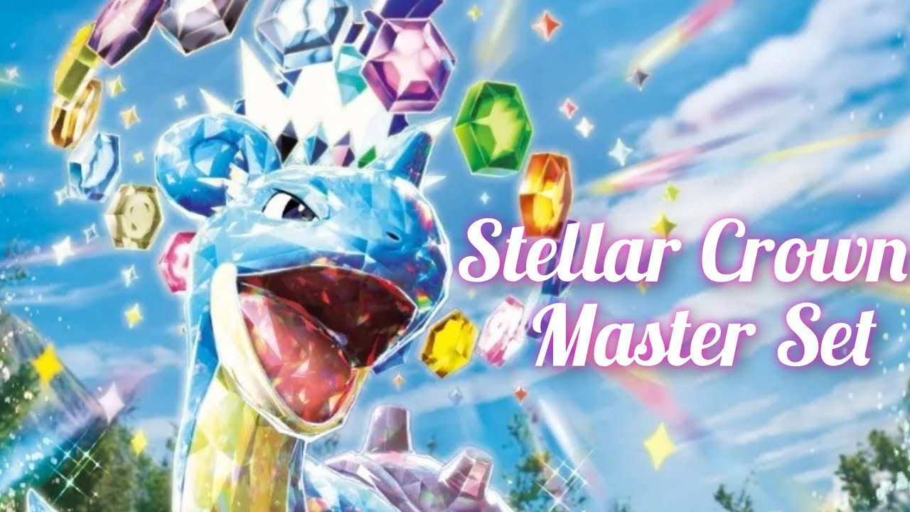 Pokemon Stellar Crown Master Set - YouTube