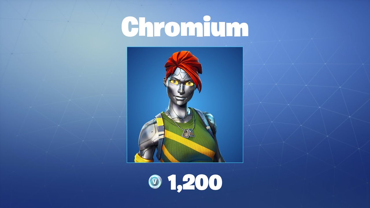 Chromium | Fortnite Outfit/Skin - YouTube