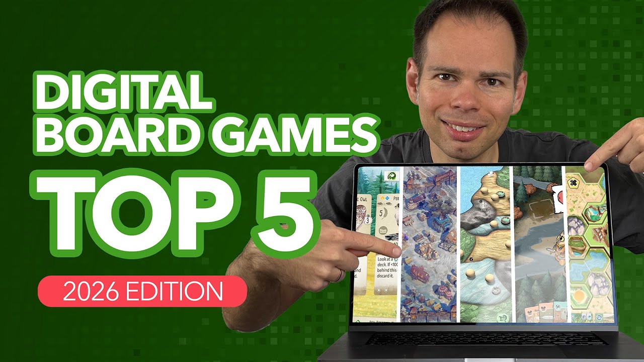 Top 5 Best Digital Board Games | Steam Board Game Fest - YouTube