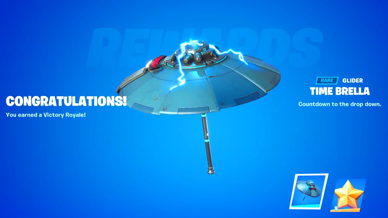Fortnite OG - Time Brella (Victory Royale Umbrella) - YouTube