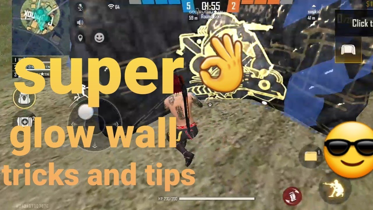 |Free fire|Glow wall tips and tricks tamil - YouTube