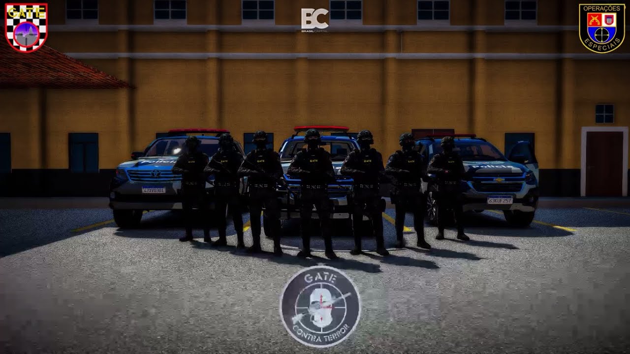 É O GATE! 💀 (Brasil Capital Roleplay) - YouTube