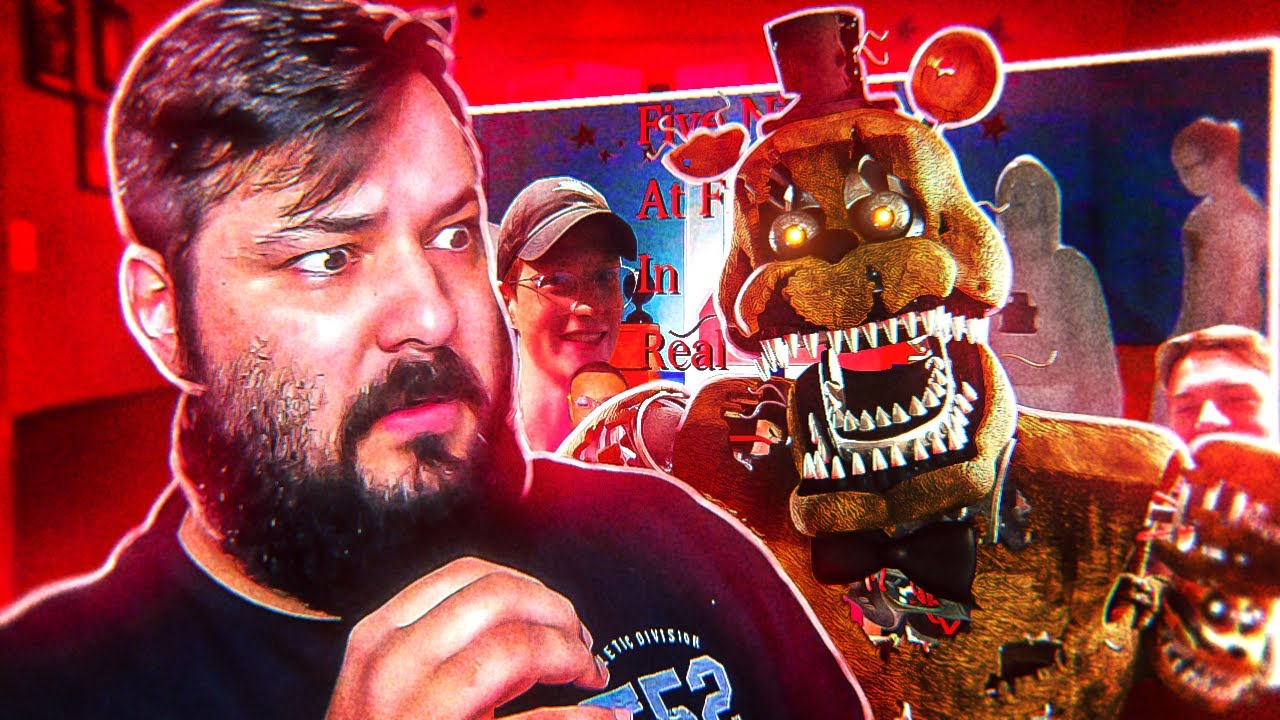 O Five Nights at Freddy's 4 NA VIDA REAL! FNAF DE VERDADE! - YouTube
