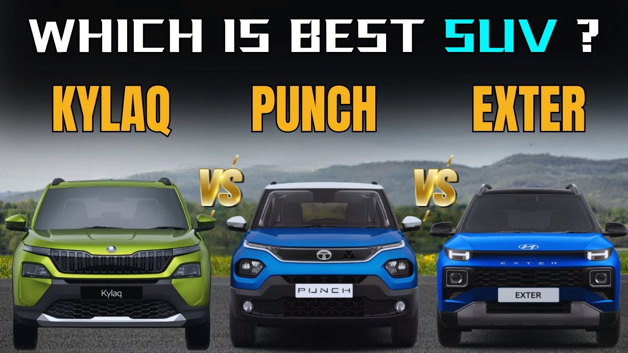 Skoda Kylaq VS Punch VS Exter | Which Is Best ? | Antique Auto Car ...