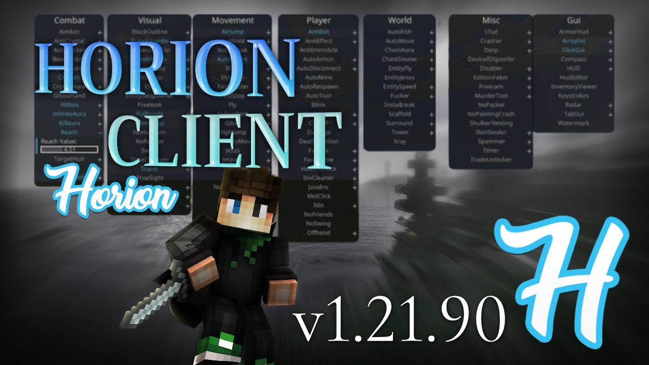 How to Get Horion Client | 1.21.90 version(Minecraft Bedrock Hack ...