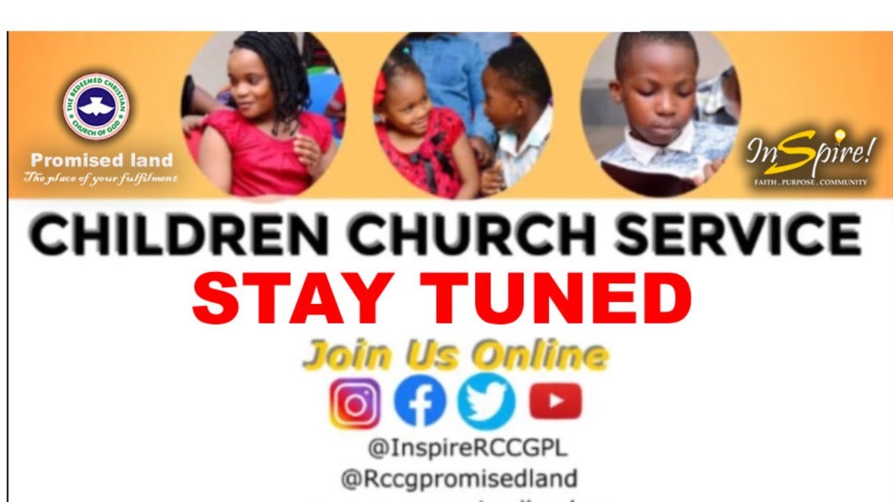 Children Church ONLINE Sunday Service / Sunday 30th August, 2020 - YouTube