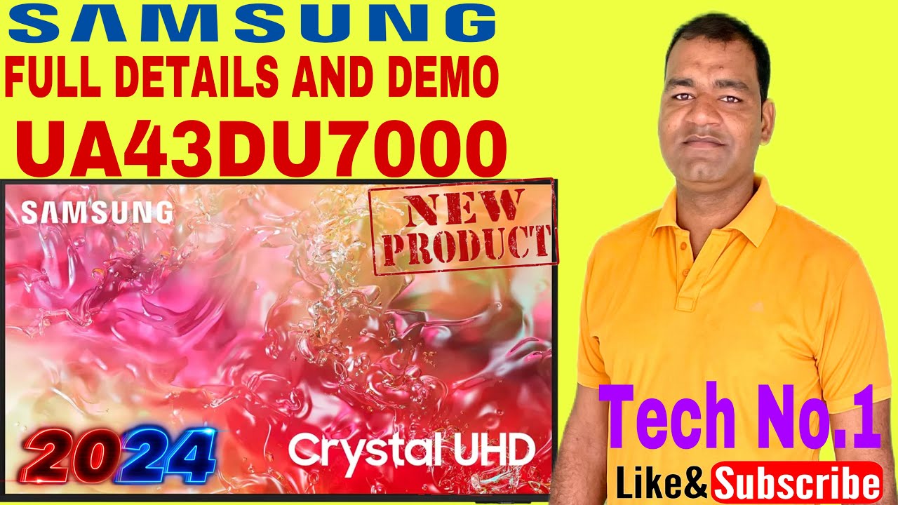 Samsung crystal uhd 4k | Samsung new launch led 2024 | Samsung led ...