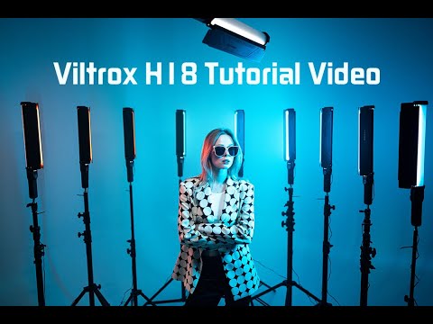 Viltrox H18 18W Double-sided RGB Tube Light Tutorial Video - YouTube