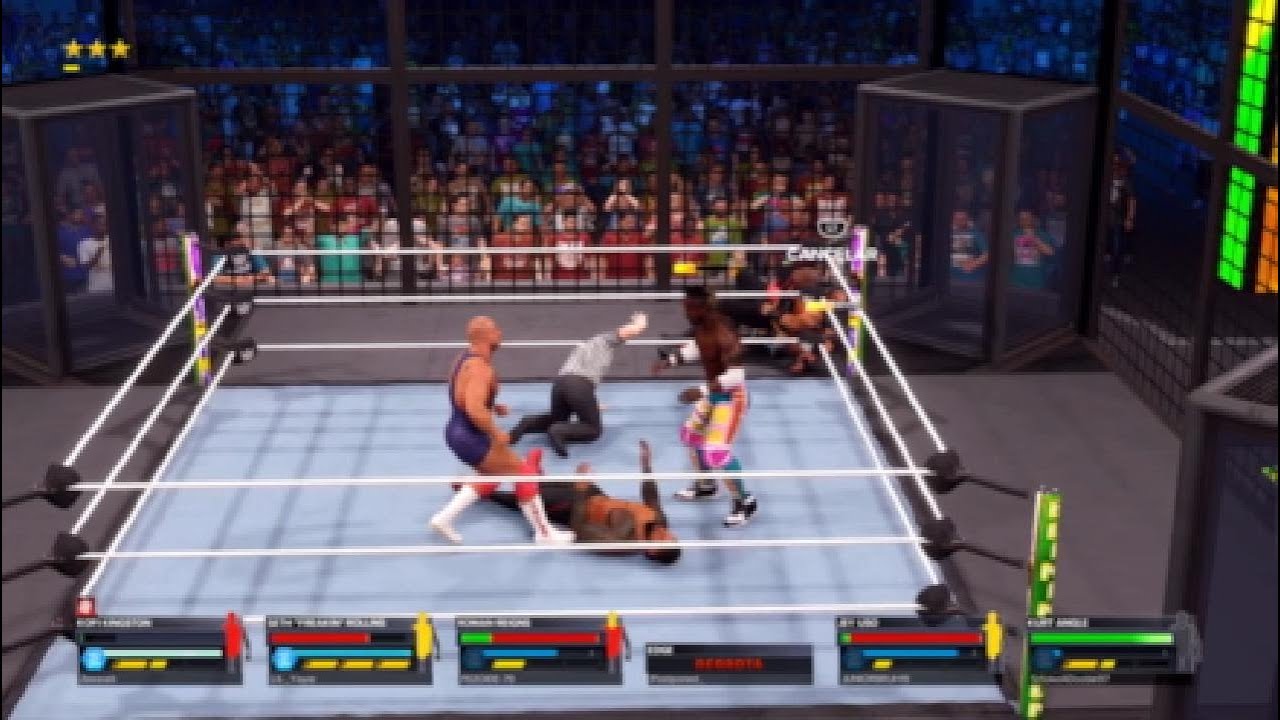 W2K23: ELIMINATION CHAMBER AWESOME!!! - YouTube