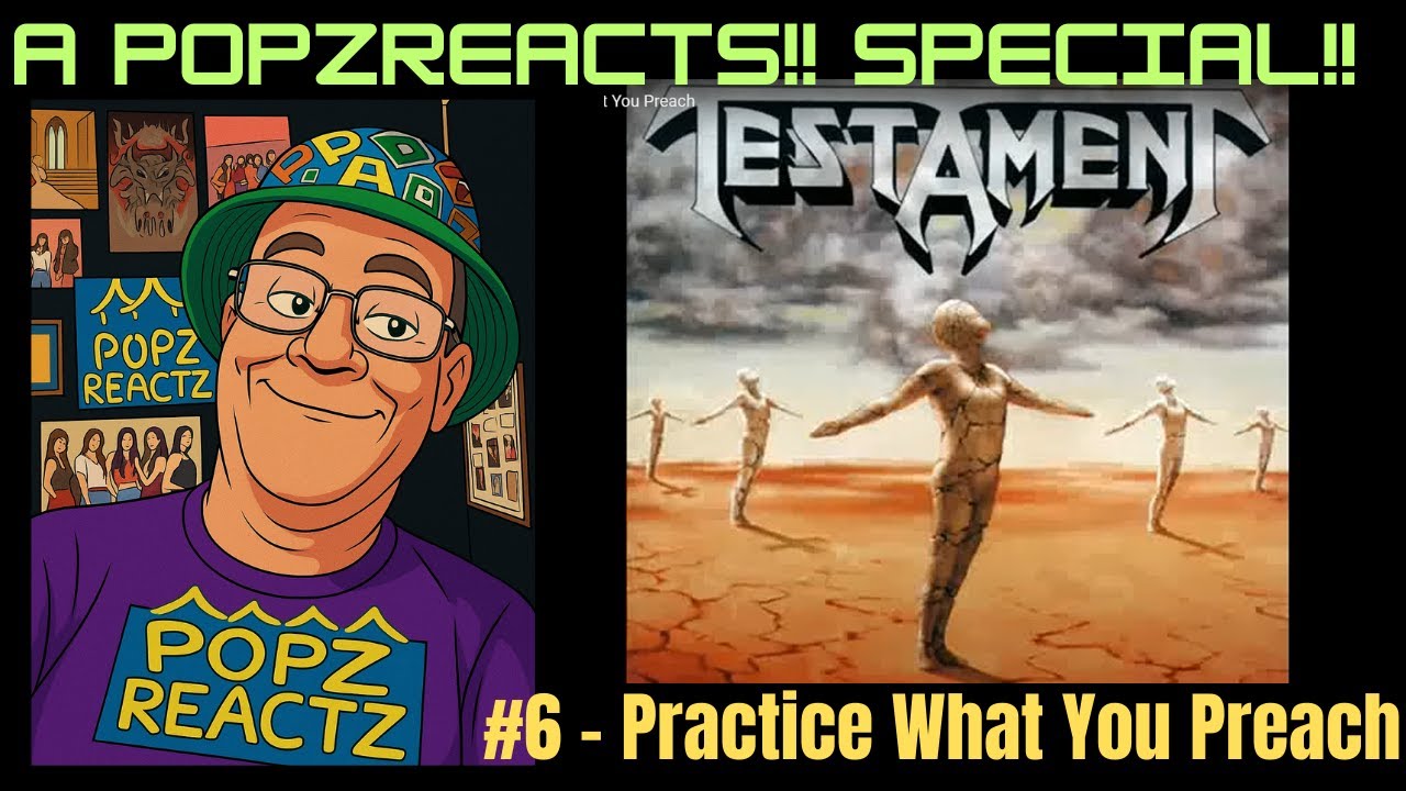 Heavy Message!! \ TESTAMENT - Practice What You Preach \ Reaction ...