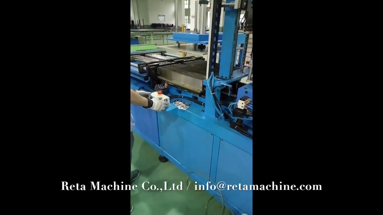 Refrigerator Evaporator Aluminum Tube Fin Inserting Machine - YouTube