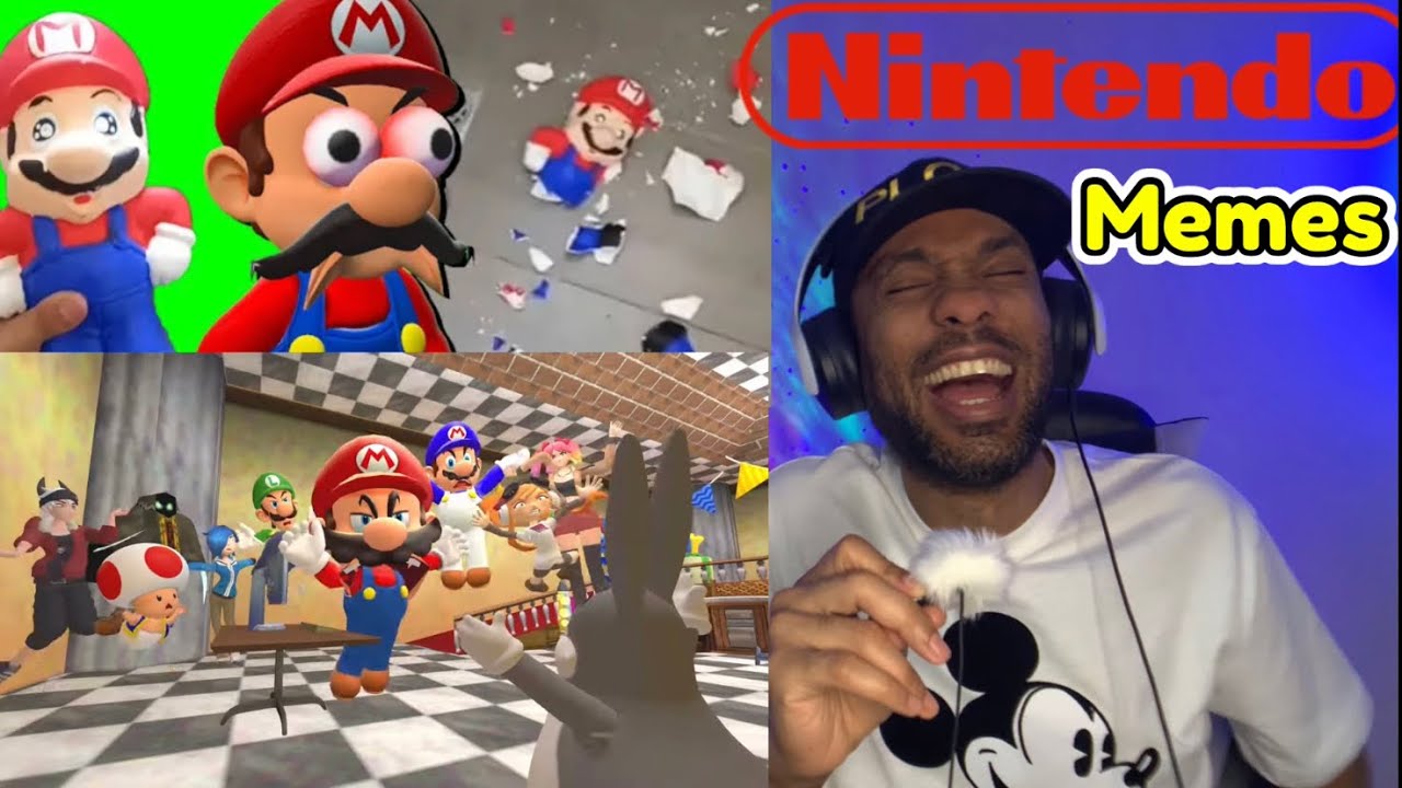 Mario Reacts To Nintendo Memes Part 10 Reaction | SMG4 - YouTube