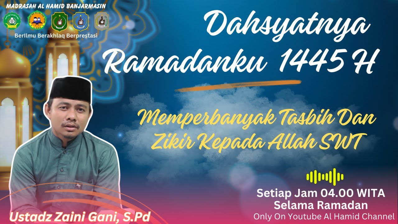 MEMPERBANYAK TASBIH DAN ZIKIR KEPADA ALLAH SWT - YouTube
