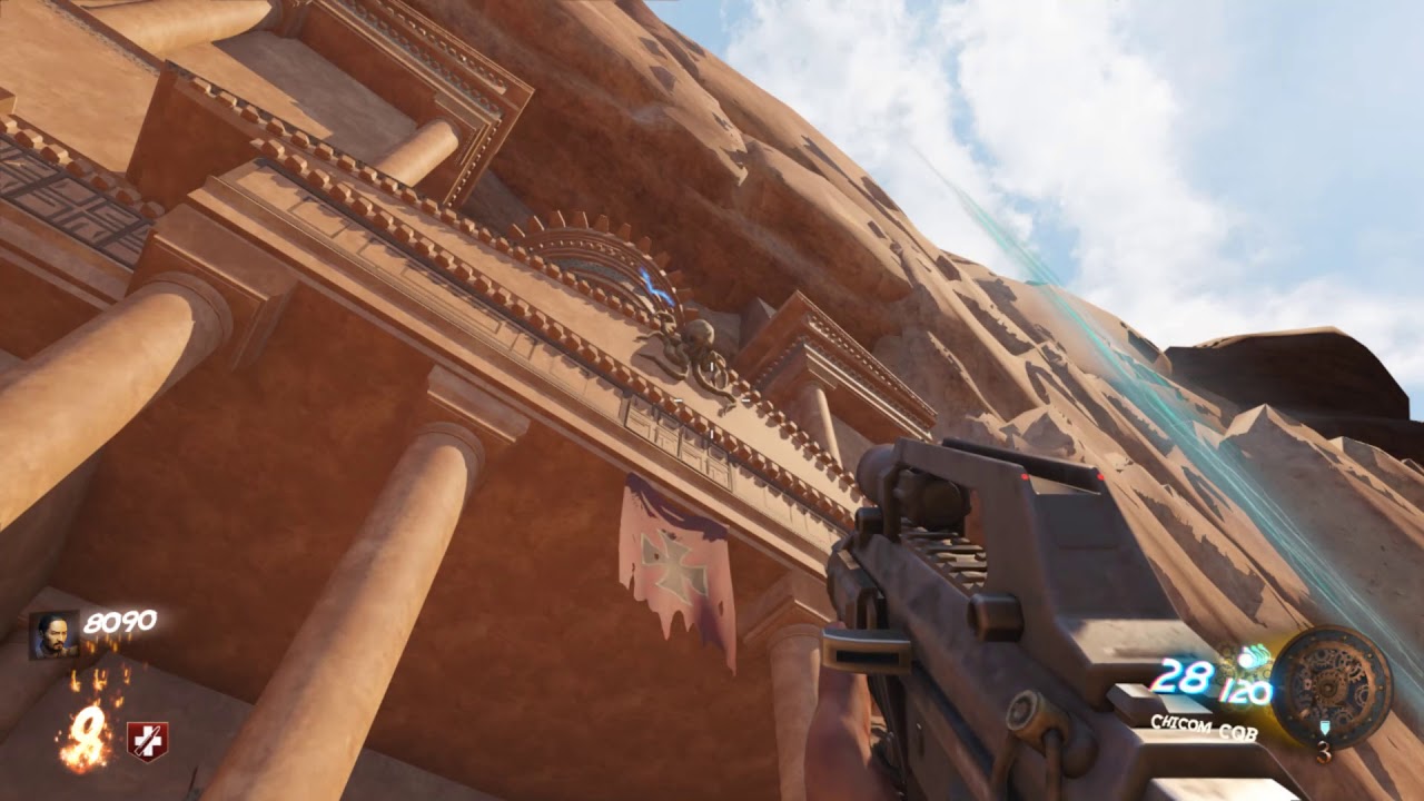 BO3 //custom zombie// indiana jones et la derniere croisade Oooooyeahhh ...