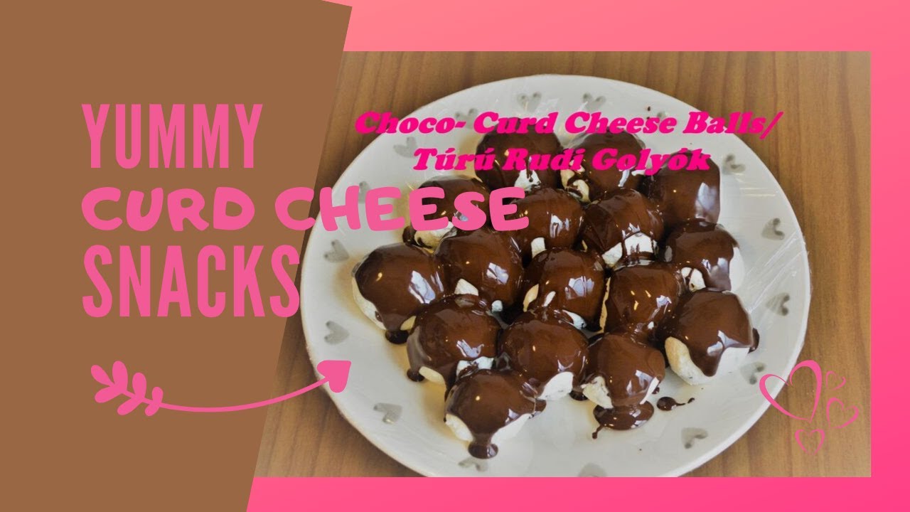 Chocolate - Curd-Cheese Balls / Túró Rudi Golyók Recipe - YouTube