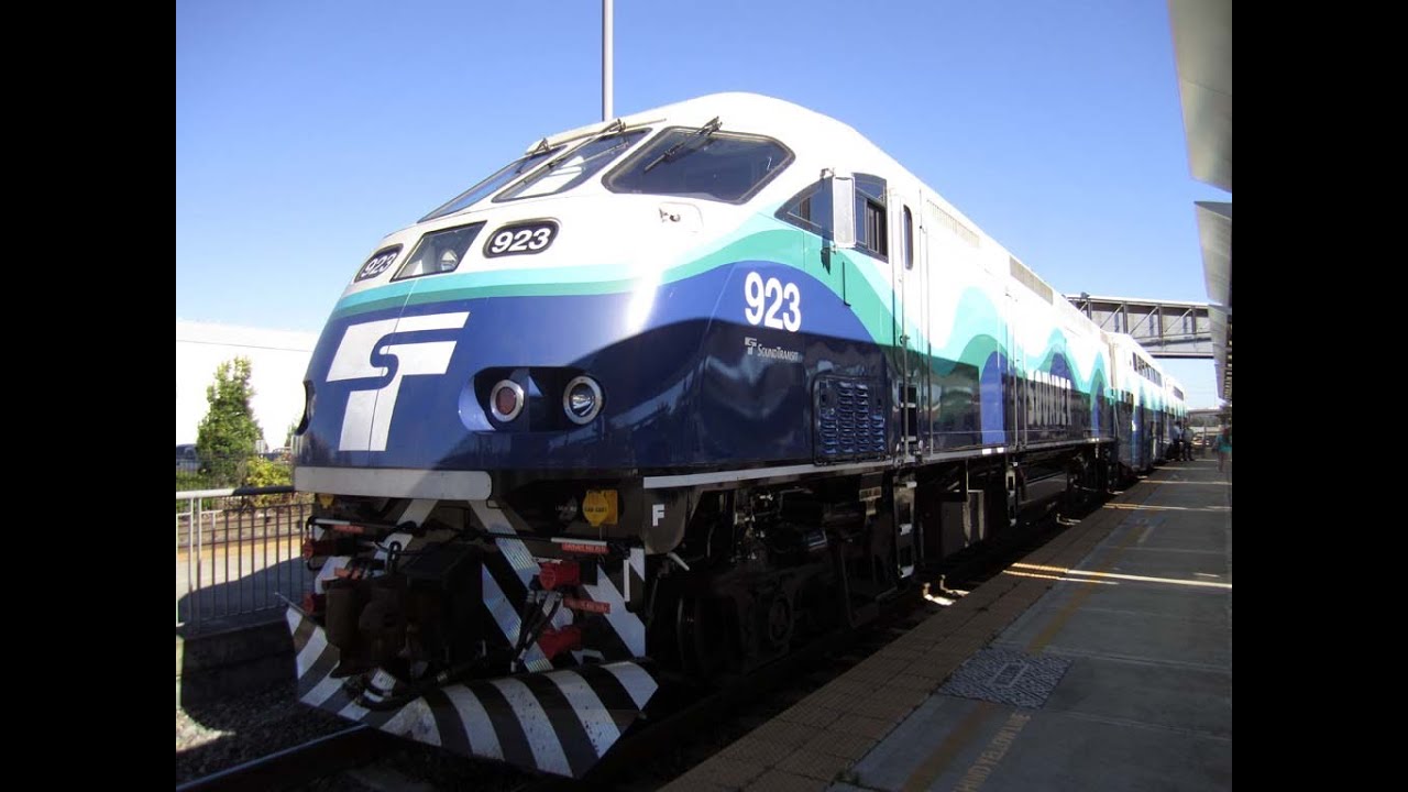 Sound Transit Sounder N Line Everett Station to King Street Station ...